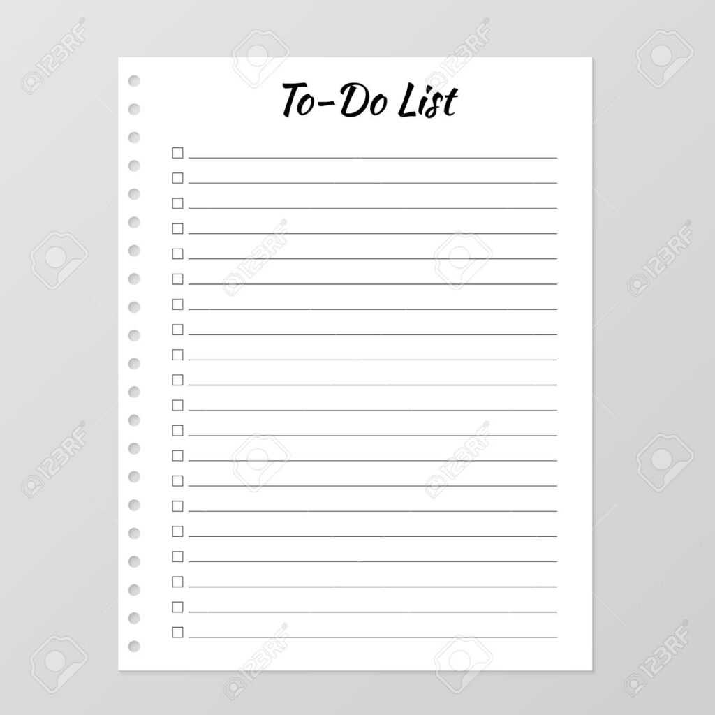 To Do List Template Daily Planner Page Lined Paper Sheet Blank to-do-list-template-daily-planner-page-lined-paper-sheet-blank